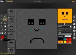 Piskel va vous permettre de réaliser vos propres animations en pixels