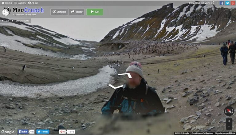 MapCrunch: Explore the world at random on Google Street View