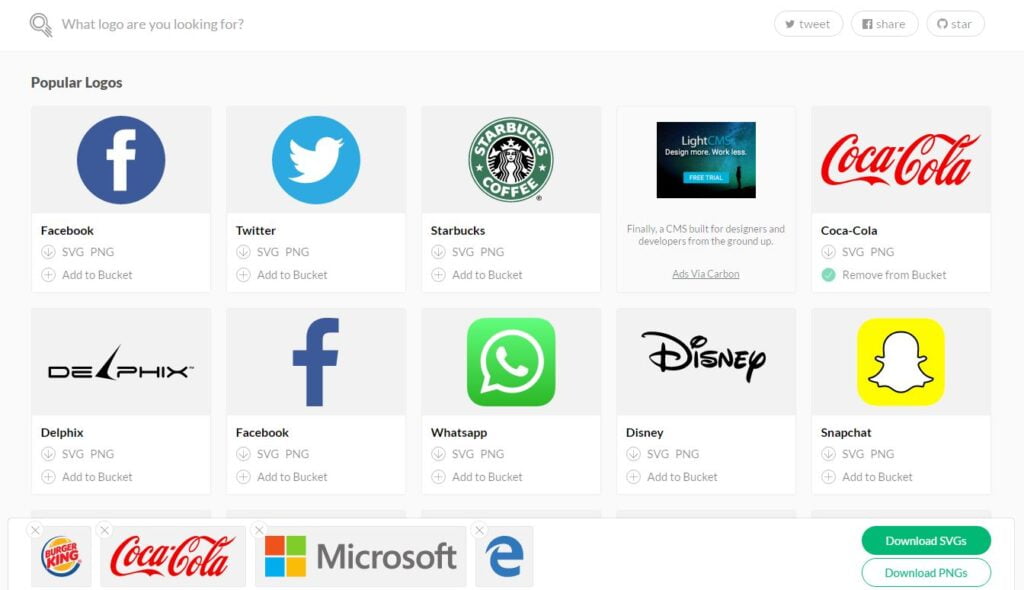 Instant Logo Search : le moteur de recherche de logos