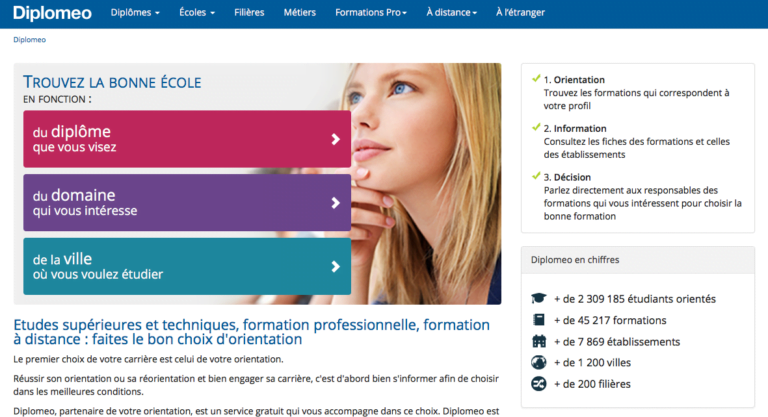 La start-up Diplomeo révolutionne l'orientation