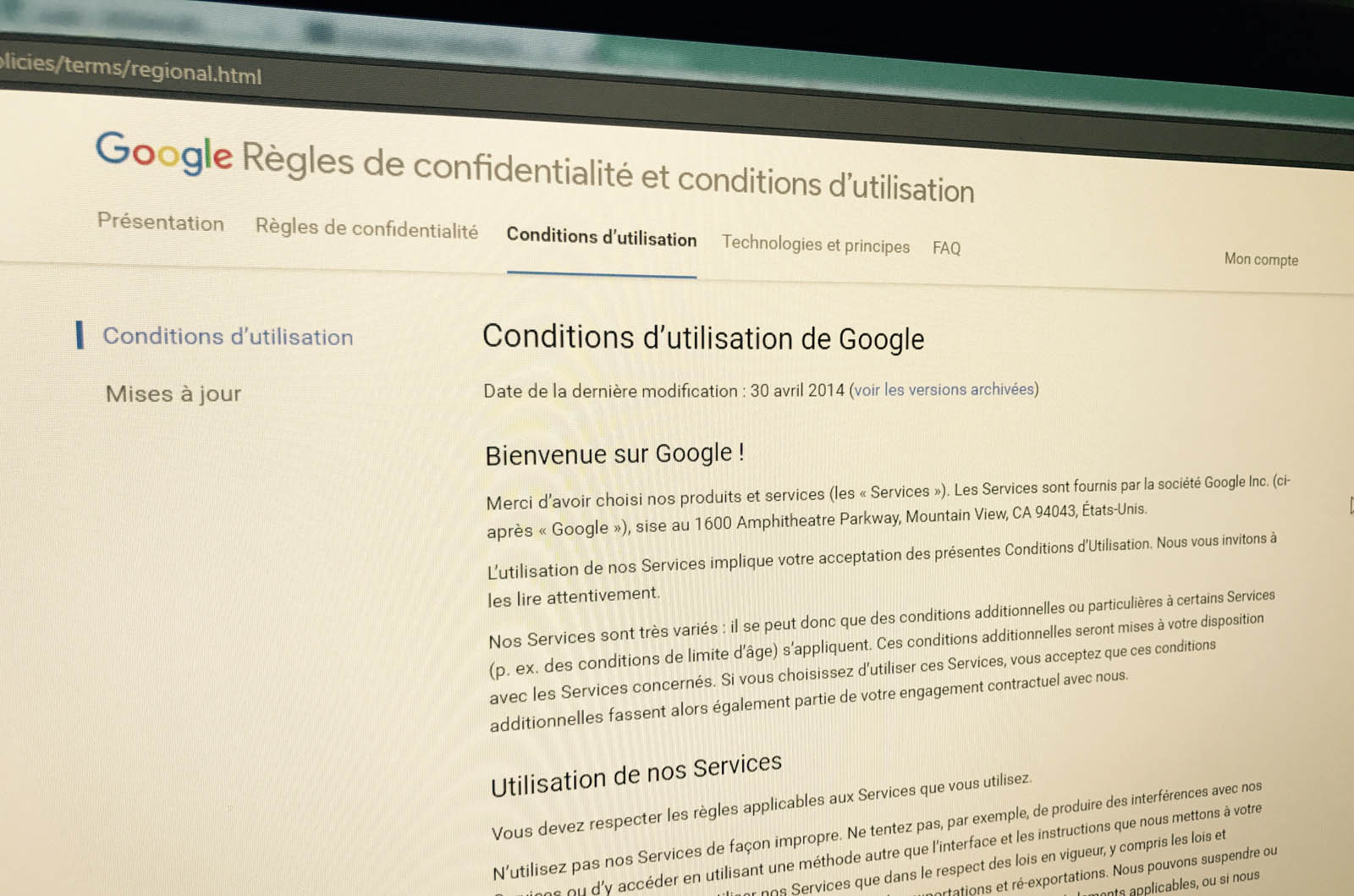 Ne vous embêtez plus à lire les conditions d'utilisation, ce site vous ...