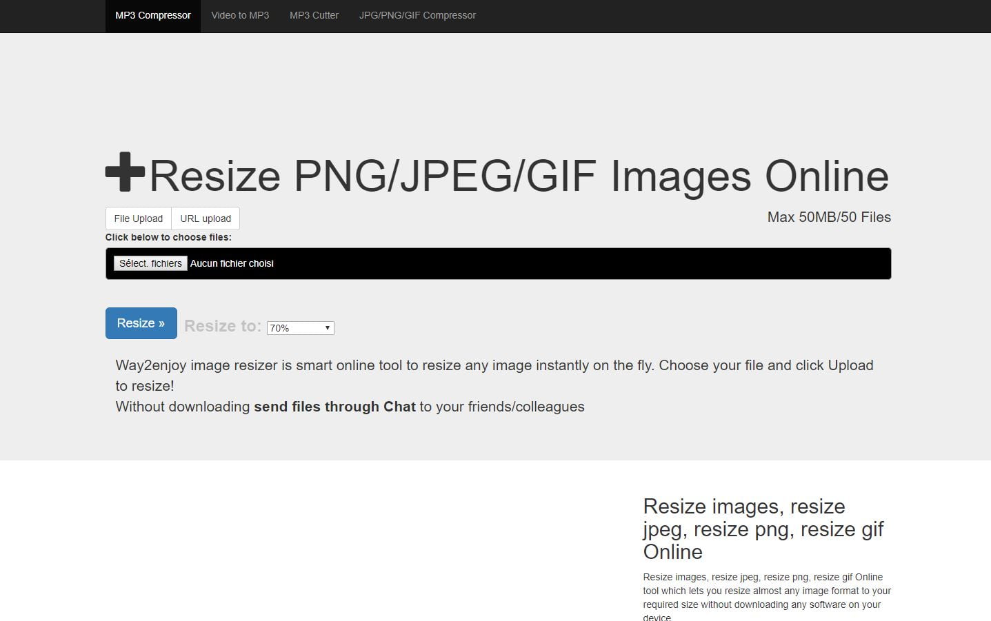 Resize Photos and Images for Free Online with ResizeJPEG