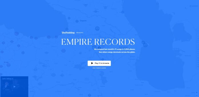 Music Map, découvrez le tube du moment dans chaque pays du monde