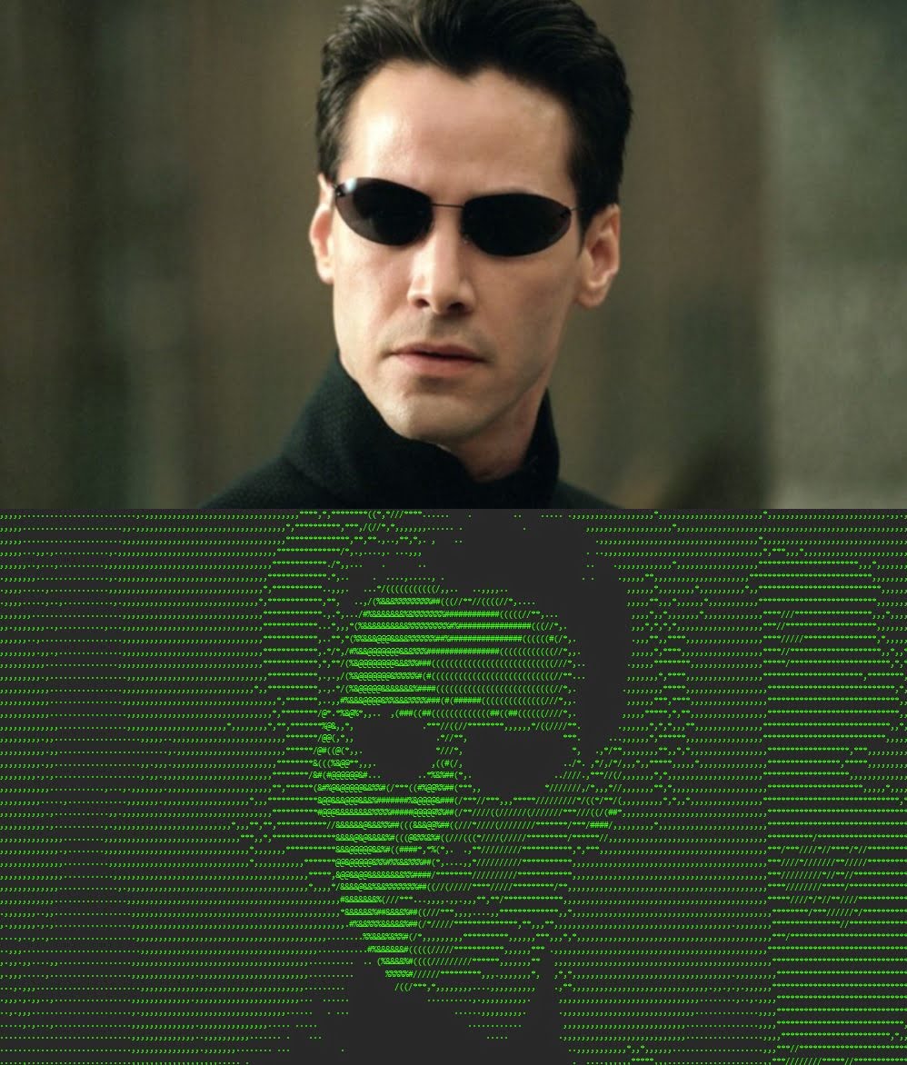 Ascii Art Matrix Byothe fr
