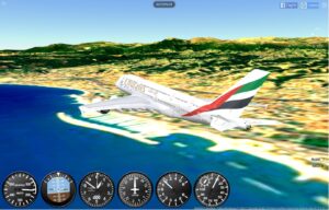 GeoFS, a "Flight Simulator" playable in the web browser