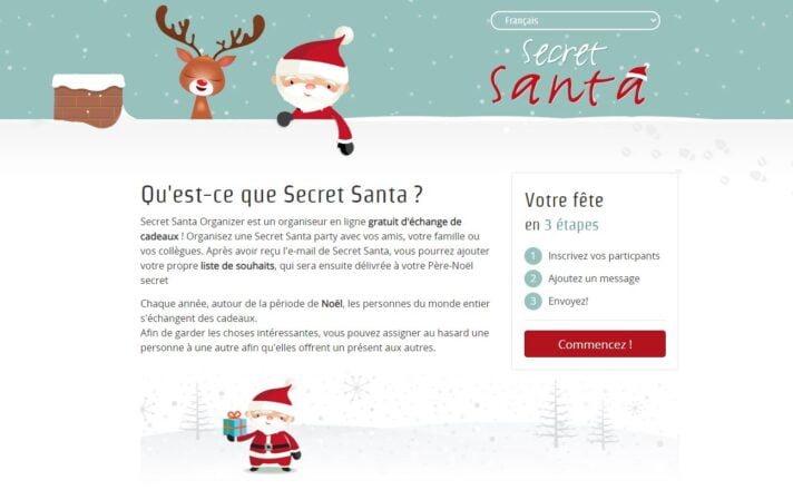 Secret Santa : top 6 des sites gratuits de tirage au sort