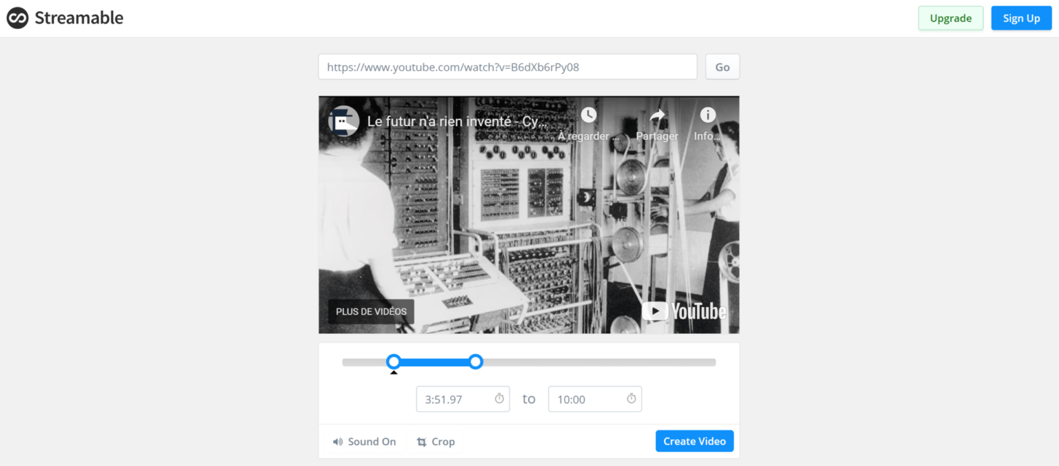 Streamable to host and share your videos for free