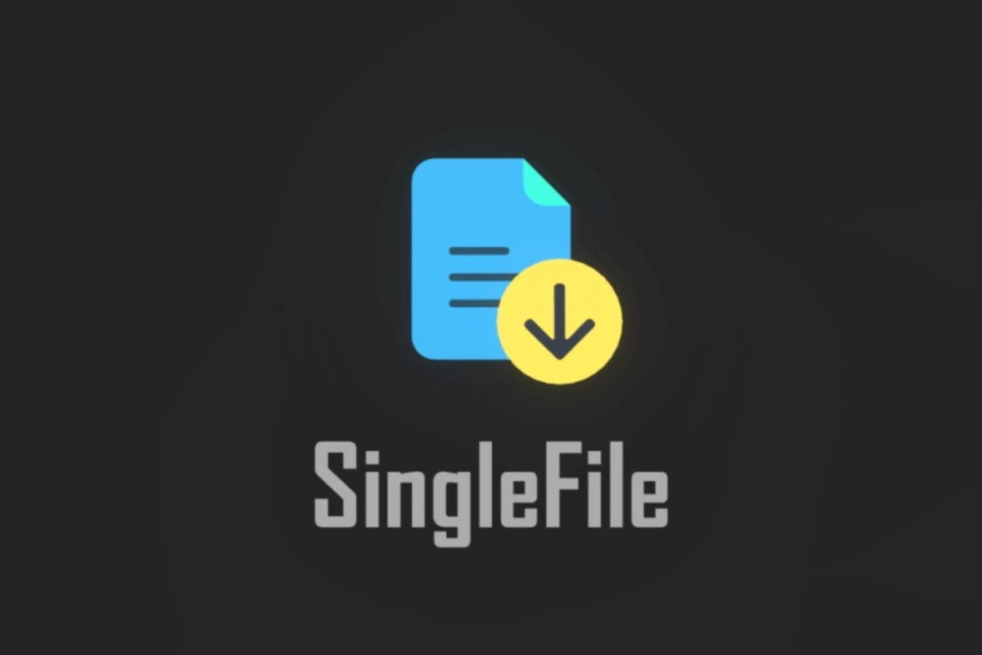 Single File: Save a web page to your computer