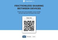 Share between two devices using CopyPaste.me