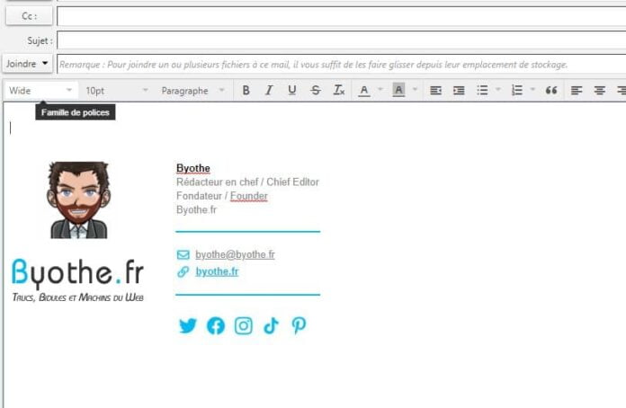 Signature Hound : super signature pour emails sur Gmail, iPhone, Outlook