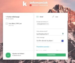SwissTransfer: file transfer up to 50 GB