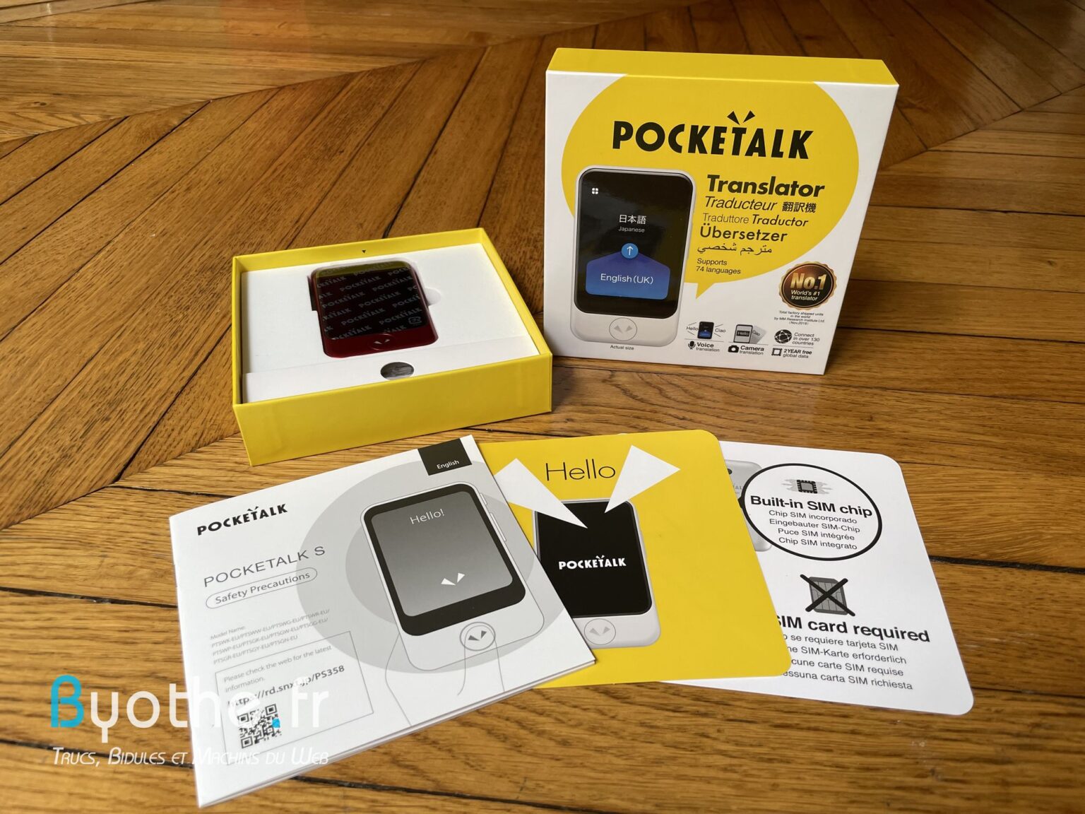 Pocketalk S, le traducteur de poche universel indispensable pour vos ...