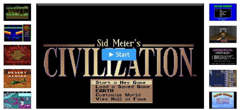 Over 6000 Free DOS Games Playable in Browser