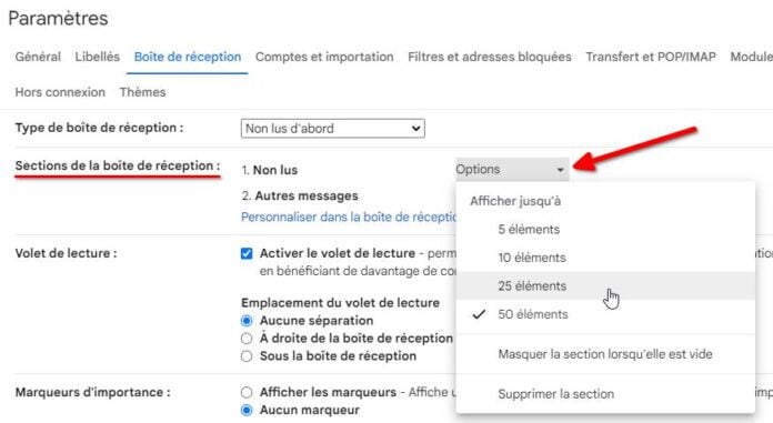 How to view unread emails in Gmail?