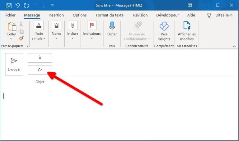 Quelle est la signification de Cc et Cci dans les emails