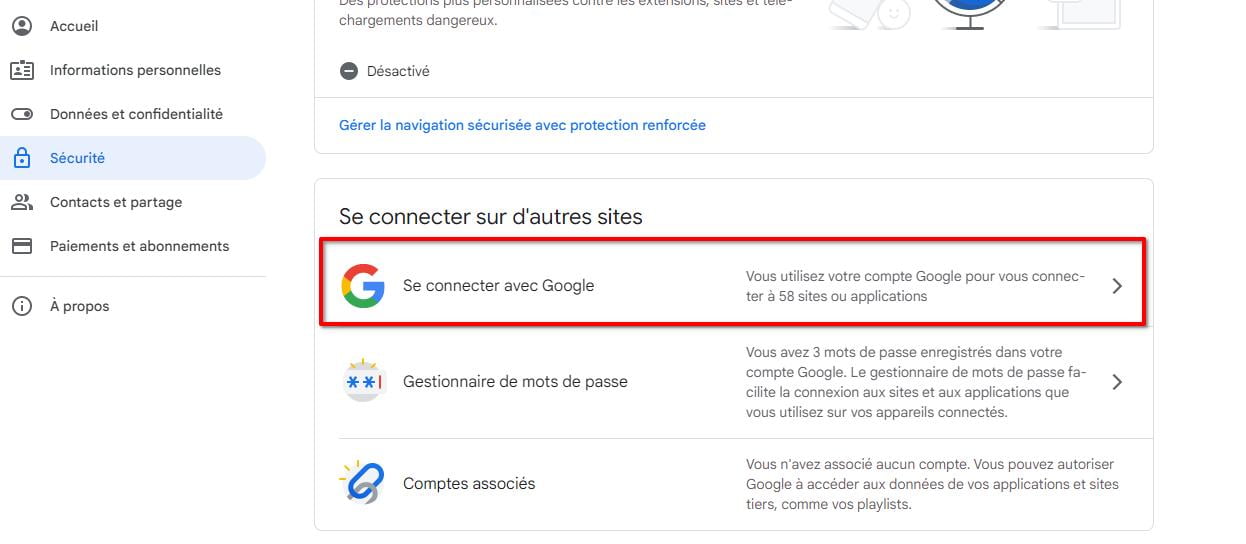 Comment désactiver les pop-up "Se connecter avec Google" sur tous les ...