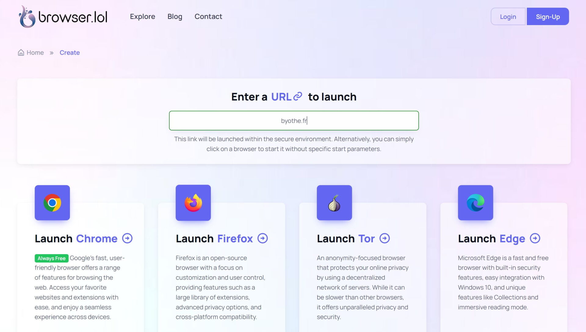 Browser.lol: A virtual browser… in your browser