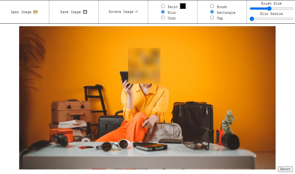 Image Scrubber, anonymiser une photo (EXIF et floutage)