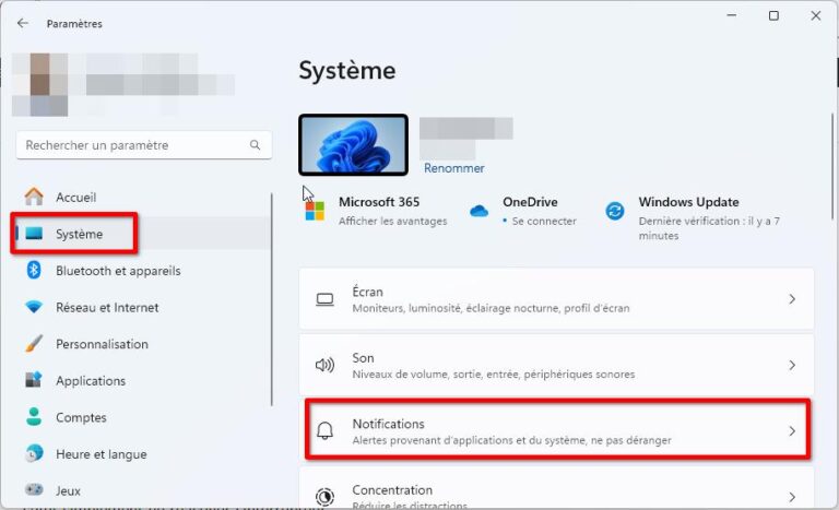 Comment désactiver les notifications Windows 10 et Windows 11