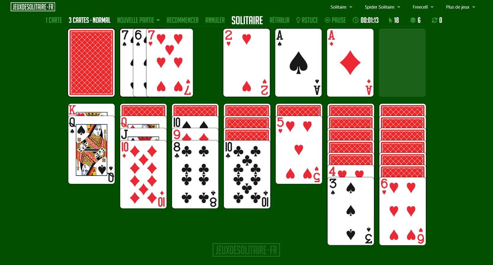 A must-see site for solitaire game fans!