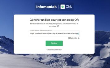 Chk, un outil en ligne pour créer des liens courts et des QR codes ...
