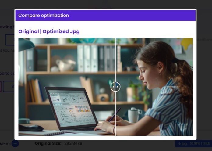 Compresser une image en toute simplicité avec OptimizeImages