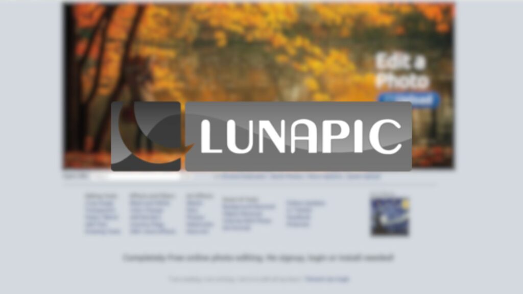 Lunapic: the online photo editor that simplifies retouching