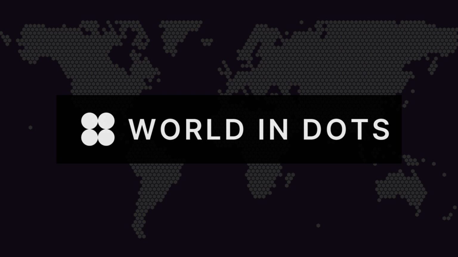 World in Dots: the online tool to create personalized dot maps
