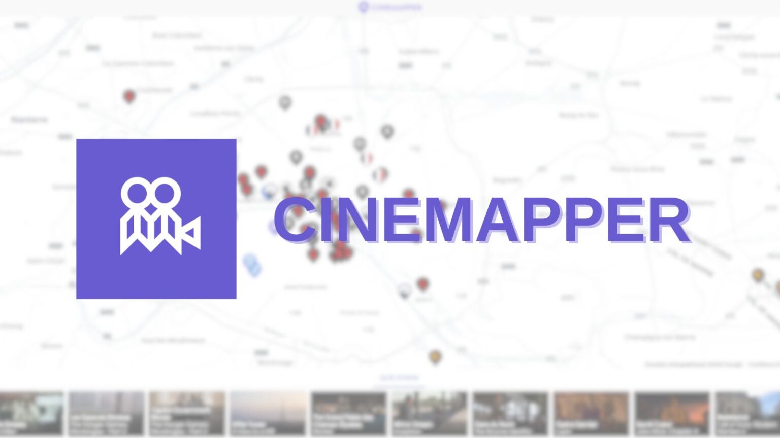 CineMapper: a map of iconic cinema locations