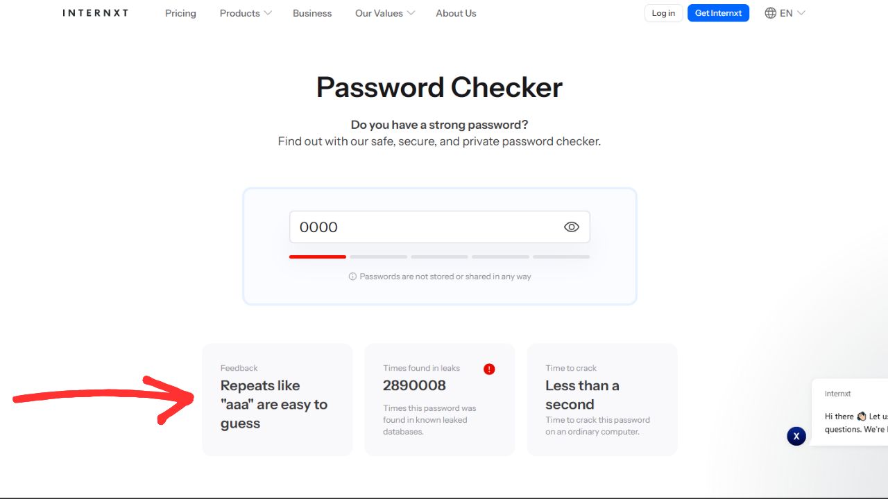 Internxt Password Checker: The perfect tool to test the strength of ...