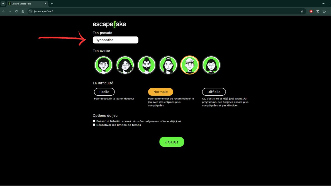 Apprenez à faire le tri entre info et intox avec Escape Fake