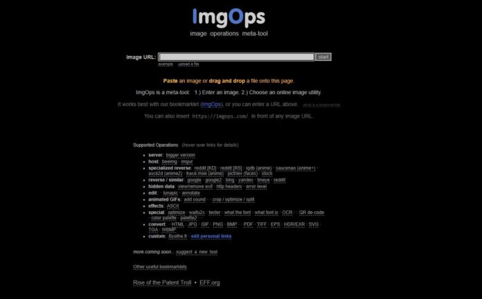 ImgOps: The Ultimate Reverse Image Search Tool