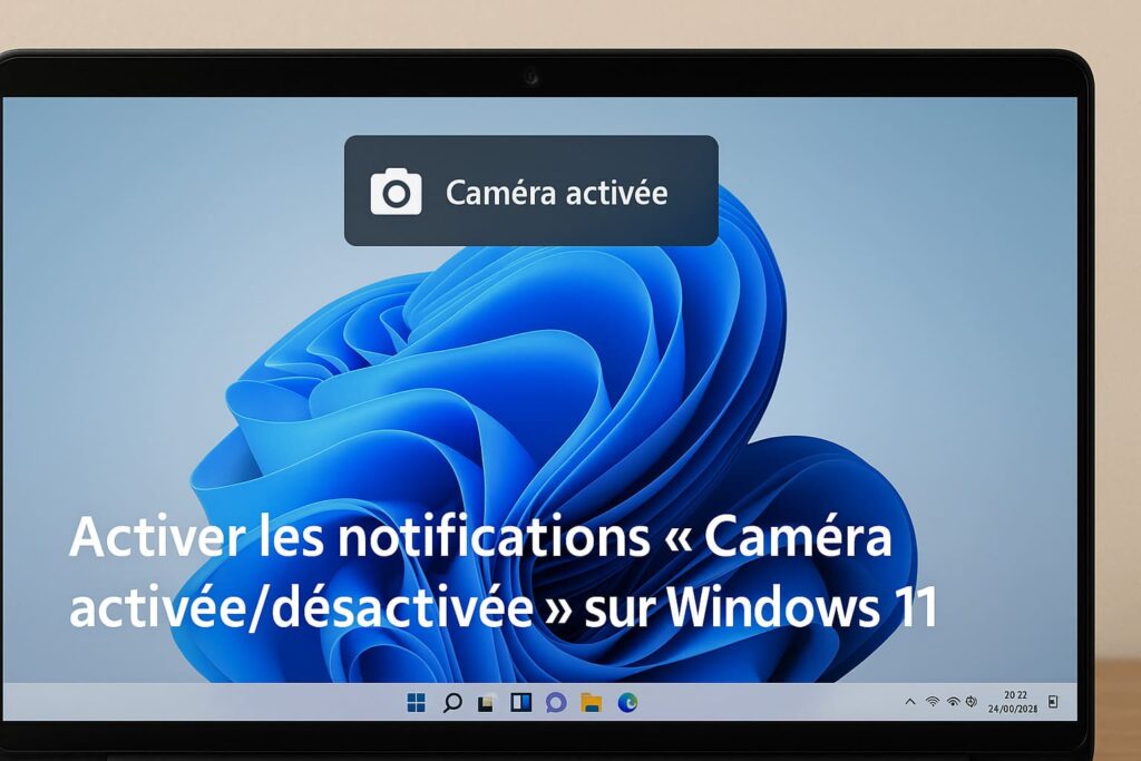 Comment activer la notification d’utilisation de la caméra sur Windows 11