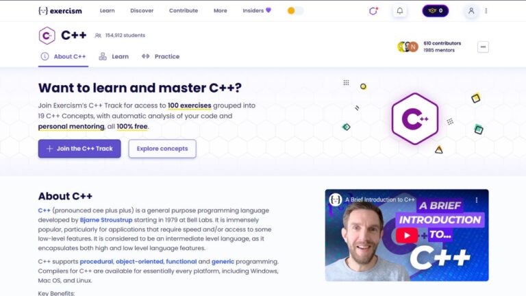 Exercism: the free platform for better coding