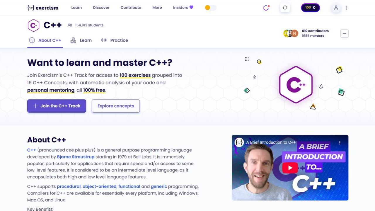 Exercism: the free platform for better coding