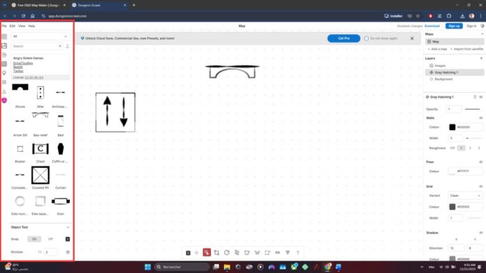 Dungeon Scrawl: Create professional RPG maps in 2 minutes (and for free)