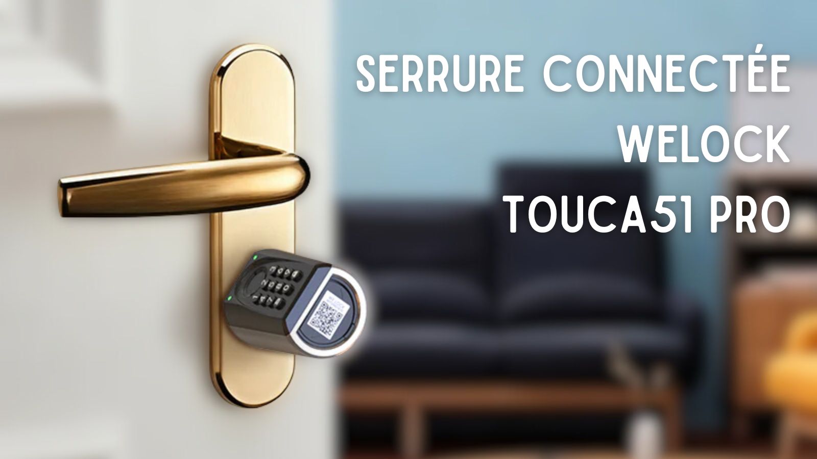 WELOCK Smart Lock ToucA51 Pro review: keys have become obsolete