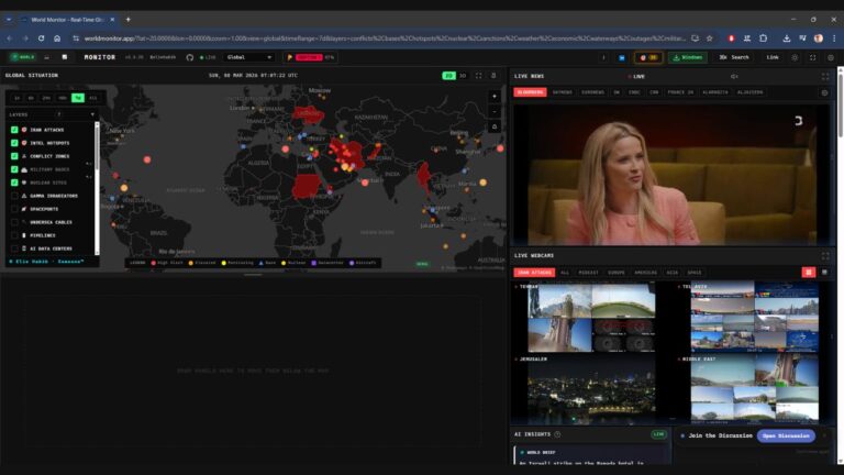 World Monitor: the ultimate tool for tracking geopolitics in real time